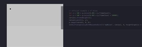 how to use observable syntax highlight inside p5 sketch within