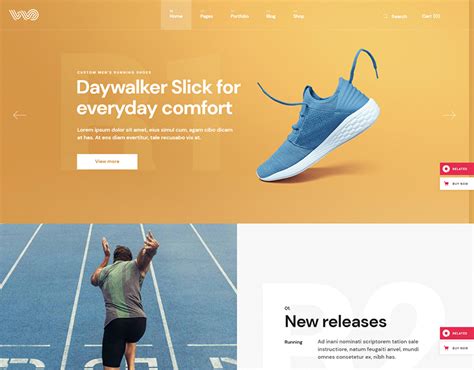 product landing page with wordpress elementor pro on behance