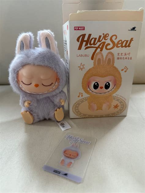 Labubu Have A Seat Zizi Hobbies Toys Toys Games On Carousell