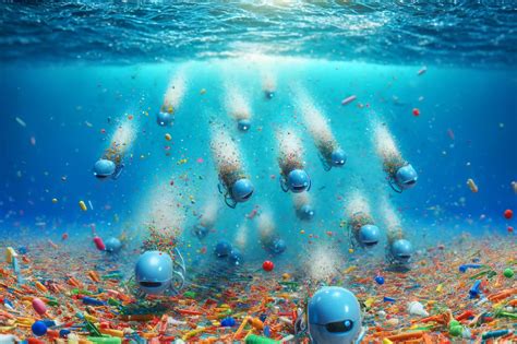 Microrobots Swarm The Seas Capturing Microplastics And Bacteria [video]