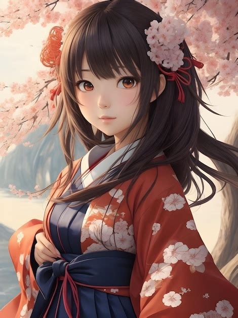 Premium Ai Image Japanese Anime Girl