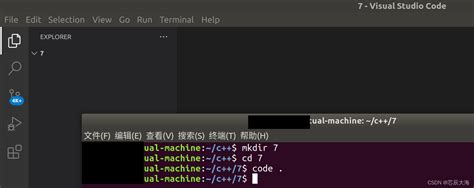 Linux下vscode完整项目开发流程 （详细配图可测试代码）vscode Linux开发 Csdn博客