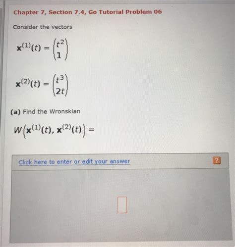 solved chapter 7 section 7 4 go tutorial problem 06