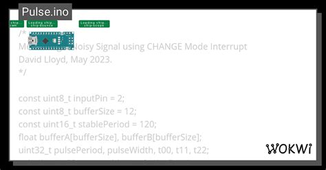Measuring Noisy Signals Using Change Interrupt Mode Sensors Arduino Forum