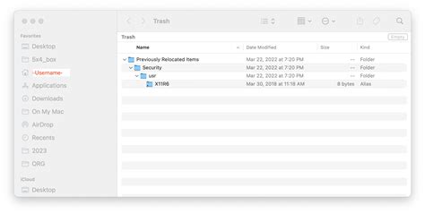 Help Cant Empty My Trash Rmacos