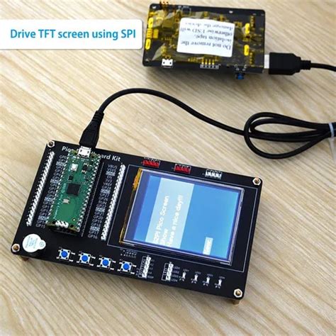 Para O Kit Experimental Raspberry Pi Pico Bread Board Com 2