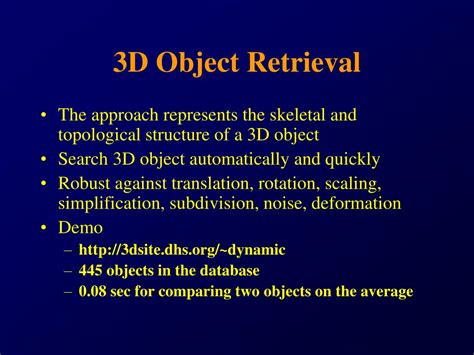 Ppt Skeleton Extraction Of 3d Objects By Radial Basis Functions For