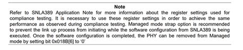 DP TC S Q Register Sequence Moving Out Of Managed Mode Interface Forum Interface TI