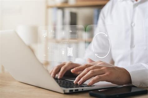 Premium Photo The Concept Of Upgrading The Operating System With The