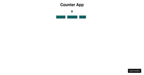 Akashdwivedi6261counterapp Codesandbox