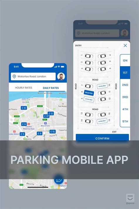 Car Parking App Motion Design [video] In 2024 Web App Design Mobile Ui Patterns Interactive