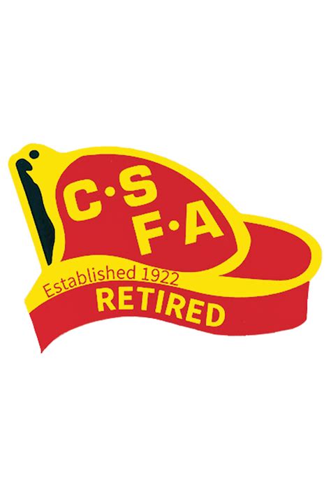Csfa Retired Sticker