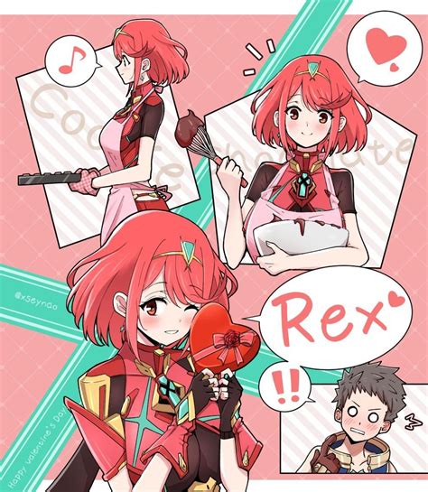 Pyra And Rex Xenoblade 2 Xenoblade Chronicles Valentines Anime Xenoblade Chronicles 2