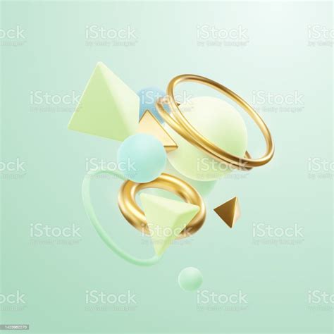 여러 가지 색상의 기하학적 모양 클러스터 추상적인 우아한 구성 0명에 대한 스톡 벡터 아트 및 기타 이미지 0명 3차원