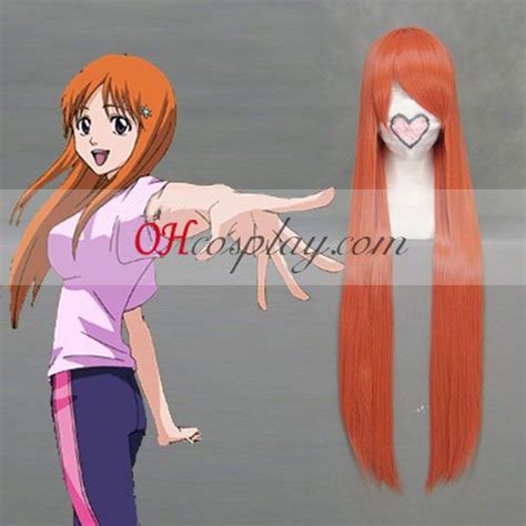 Bleach Orihime Inoue Orange Cosplay Wig Uk