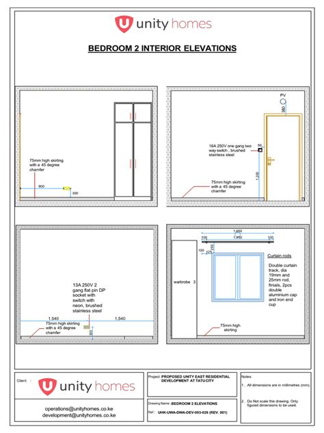 Unity East Specifications 9 Pdf