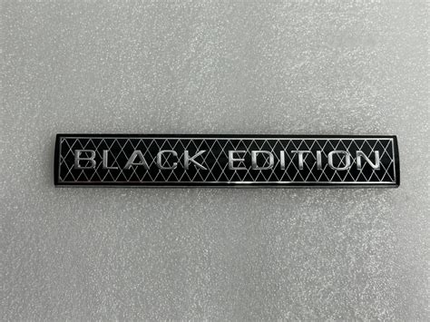Надпись Black Edition - купить за 1 500 руб