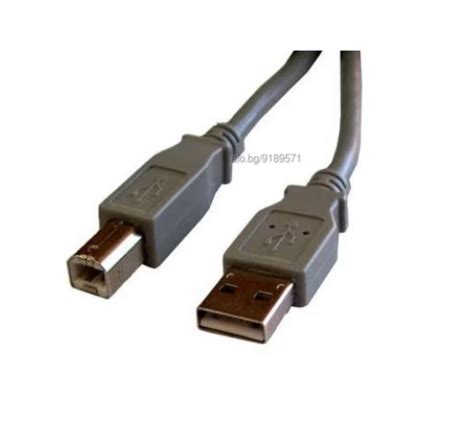 Кабел за принтер Usb A мъжки Usb B мъжки 1 0 M Друго за принтиране сканиране кабел