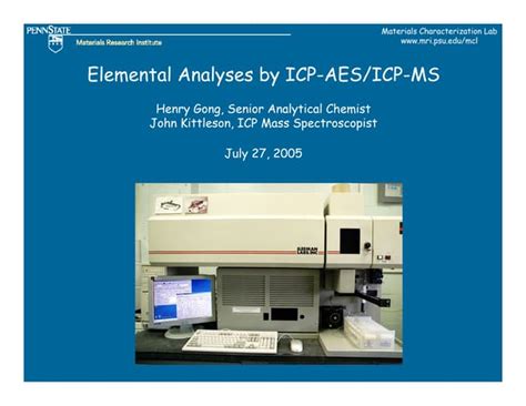 Chem Analysis Ppt