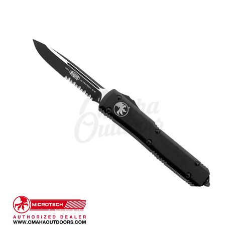 Microtech Ultratech S E OTF Automatic Knife Tactical Black