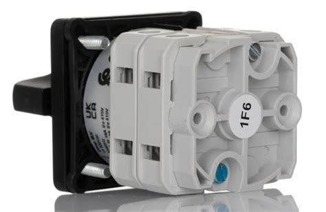 RS PRO RS PRO SP 10 Position 30 Multi Step Cam Switch 500V Ac 16A Knob Actuator 265