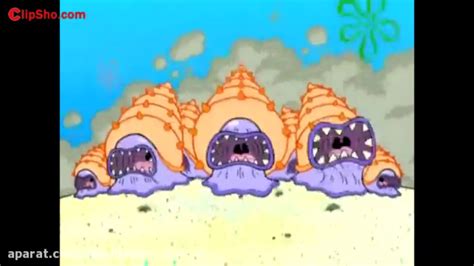 باب اسفنجی دوبله فارسی حمله صدف‌ها