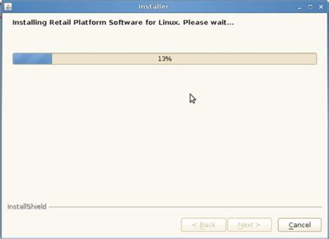 Installing The Retail Platform Software