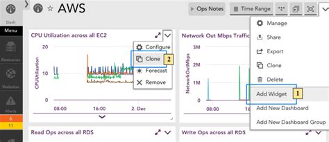 adding and configuring widgets logicmonitor
