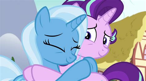 1449830 All Bottled Up Best Friends Hug Safe Screencap Spoiler