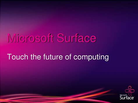 Ppt Extending Your With Windows 7 And Surface Wpf Features Powerpoint