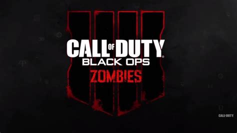 Call Of Duty Black Ops 4 Ancient Evil Zombies Map Gets Release Date