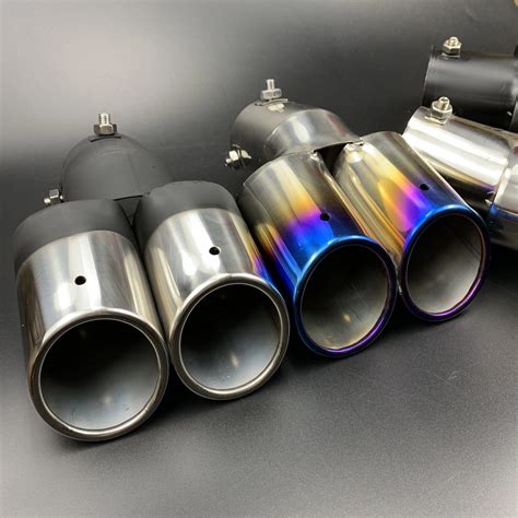자동차 스타일링 배기 파이프 튜브 케이스 Gmc뷰익캐딜락쉐보레홀든복스 홀오펠테슬라링컨포드배기 다지관 Aliexpress