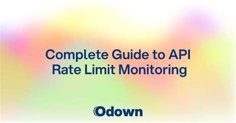 Odown Blog The Complete Api Monitoring Guide From Basics To Advanced Techniques