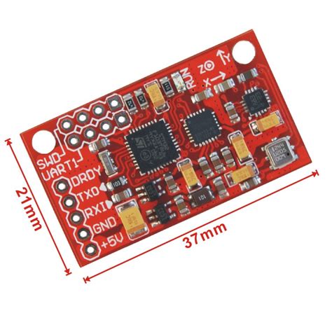 Imu Ahrs 10dof Mpu 6050 Hmc5883 Bmp180 Tri Axis Angular Rate Sensor Module Free Shipping