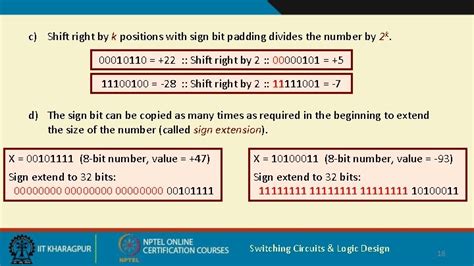Lecture SIGNED AND UNSIGNED BINARY NUMBER REPRESENTATION