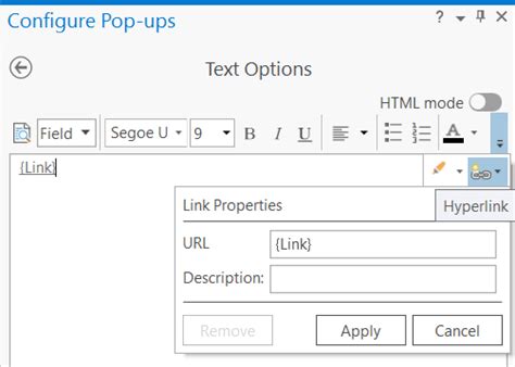 Solved Hyperlink Pop Up To Document Esri Community