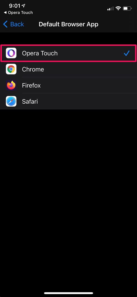 How To Change Default Web Browser On IPhone IPad