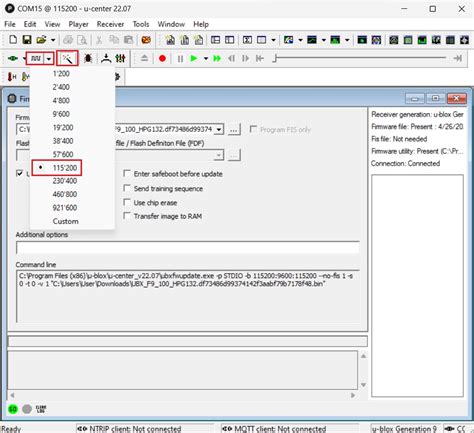 How To Update Zed F9p Firmware And Check Firmware Version With Simplertk2b Ardusimple