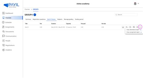 LMS Platform FAQ How To Add Batch Class To A Course