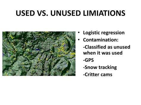 Ppt Using Resource Utilization Functions Rufs To Assess Wildlife Habitat Relationships