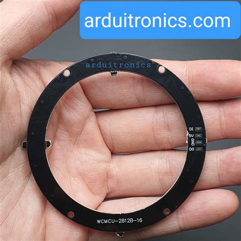 Neopixel Ring 16 Arduino Raspberry Pi Nodemcu Iot Nvidia Lora