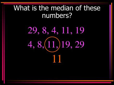 mean median and mode powerpoint slides learnpick india