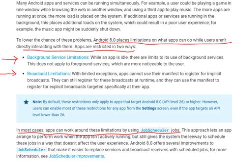 Java Broadcast Receiver Not Listening On Oreo When App Gets Killed