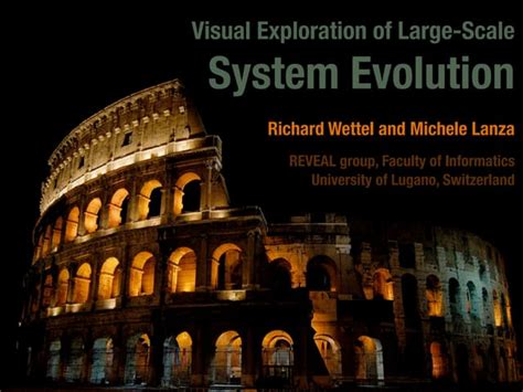 Visual Exploration Of Large Scale System Evolution Pdf Programming Languages Computing