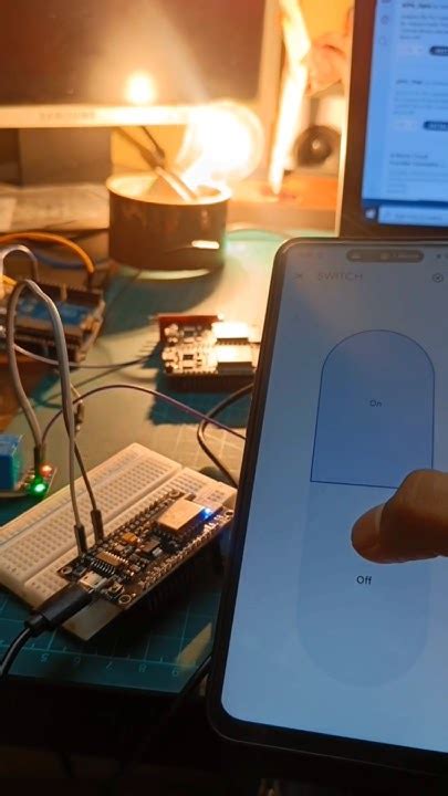 Control Bulb Using Phone 📱💡 Esp8266 Smart Home Shorts Youtube