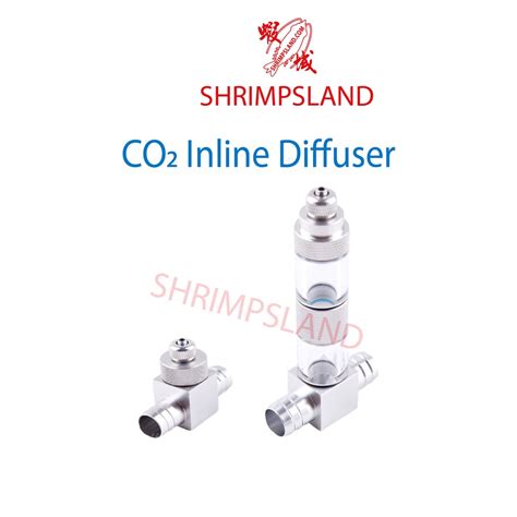 [shrimpsland] Aquarium Co2 Inline Diffuser Replaceable Ceramic Disk