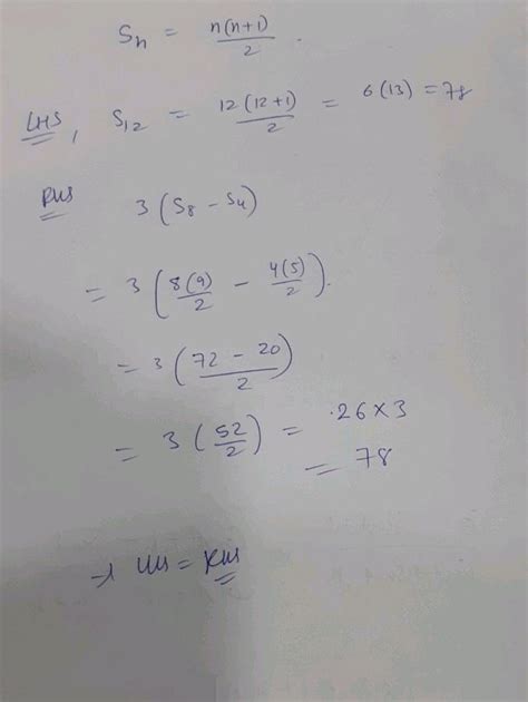 If Sn Denotes The Sum Of N Terms Of An Ap Prove That S30 3s20 S10