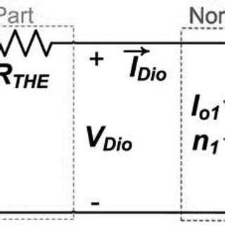 Thevenin Equivalent Circuit Used To Obtain The Voltage And The Total Download Scientific