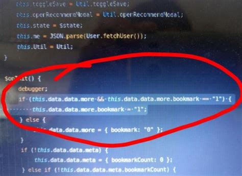 another piece of code that a guy in my office wrote now ex employee