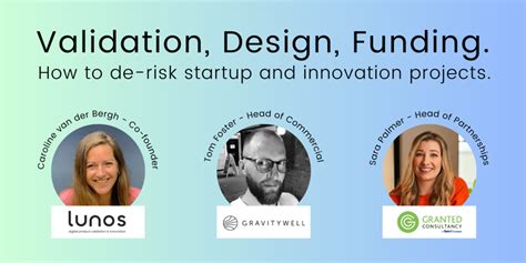 Validation Design Funding How To De Risk Startup And Innovation Projects Bristol Creative